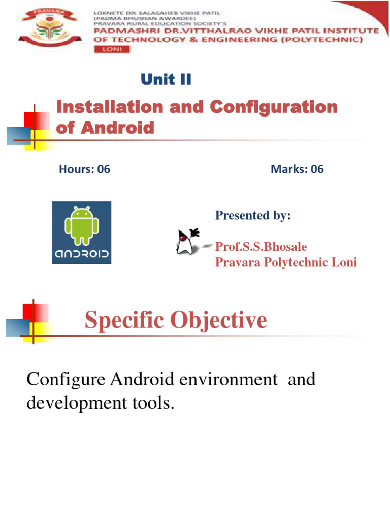 Installation and Configuration of Android | PDF | Network Socket | Java Virtual Machine