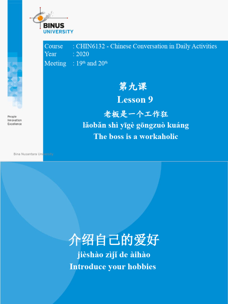 20200131164852D5976 - Pert 19 Dan 20 The Boss Is A Workaholic | PDF