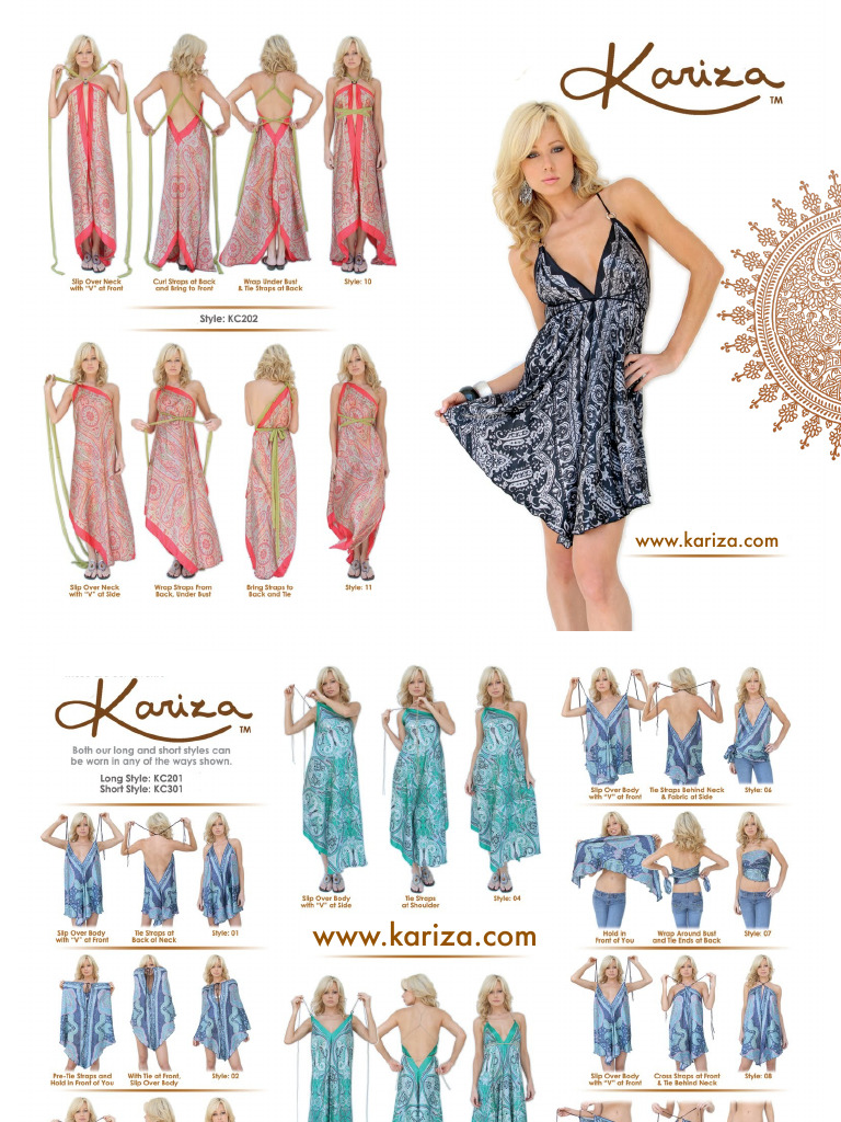 Kariza Dresses Brochure | PDF