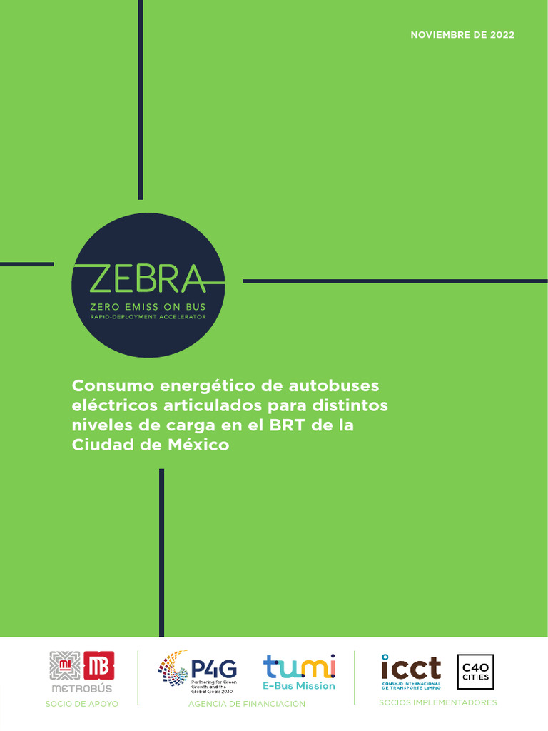 Consumo ZEBRA A4 v3 | PDF | Autobús | Vehículo eléctrico