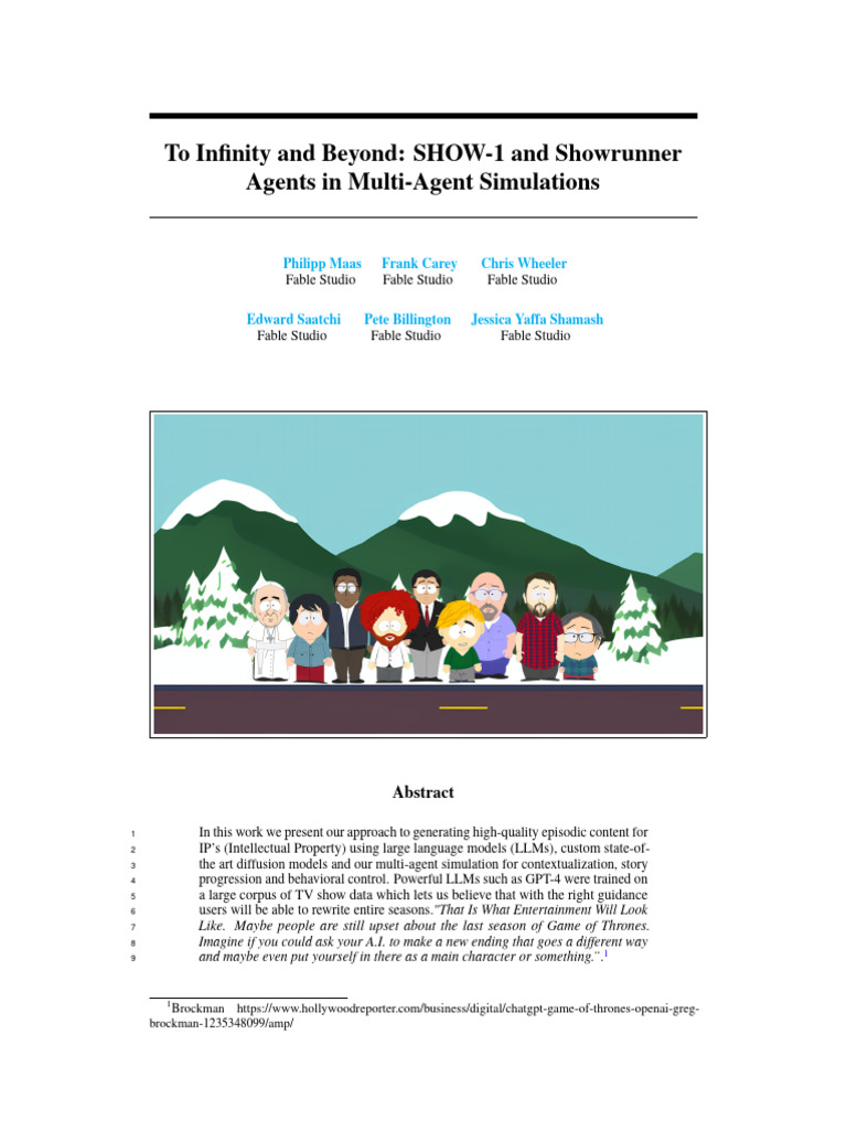 SHOWRUNNER ai | PDF | Artificial Intelligence | Intelligence (AI ...