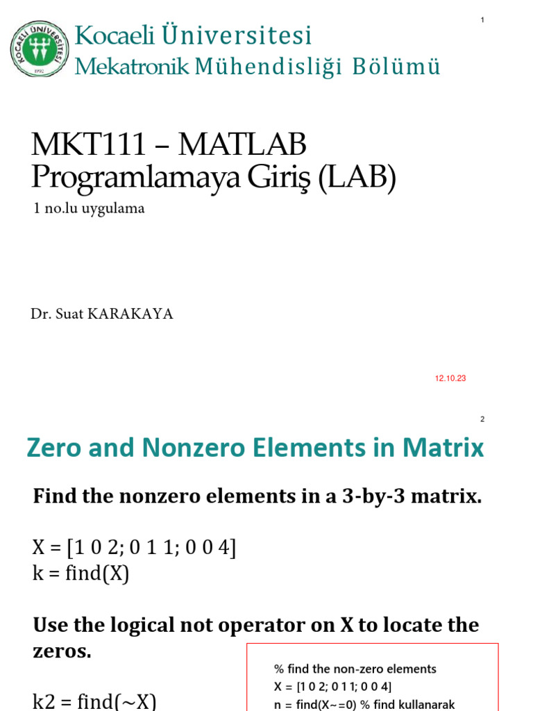 LAB-2 Hafta | PDF | Functional Analysis | Mathematical Concepts LAB-2 Hafta | PDF | Functional Analysis | Mathematical Concepts