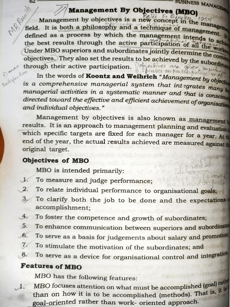 MBO Simple Notes | PDF