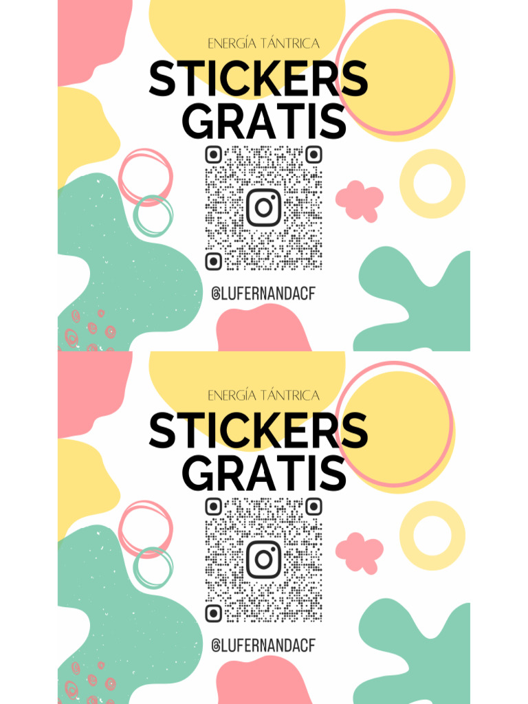 Stickers Gratis Half Page | PDF