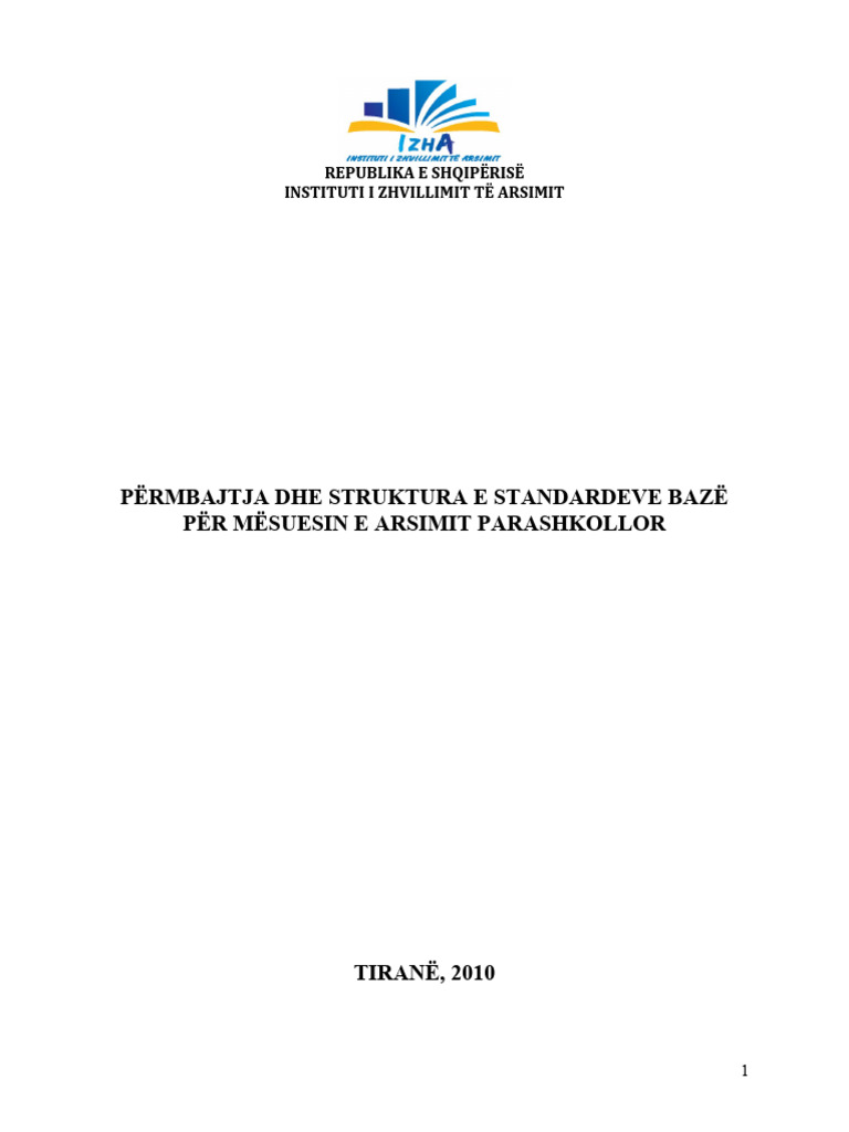 Standardet Parashkollor | PDF