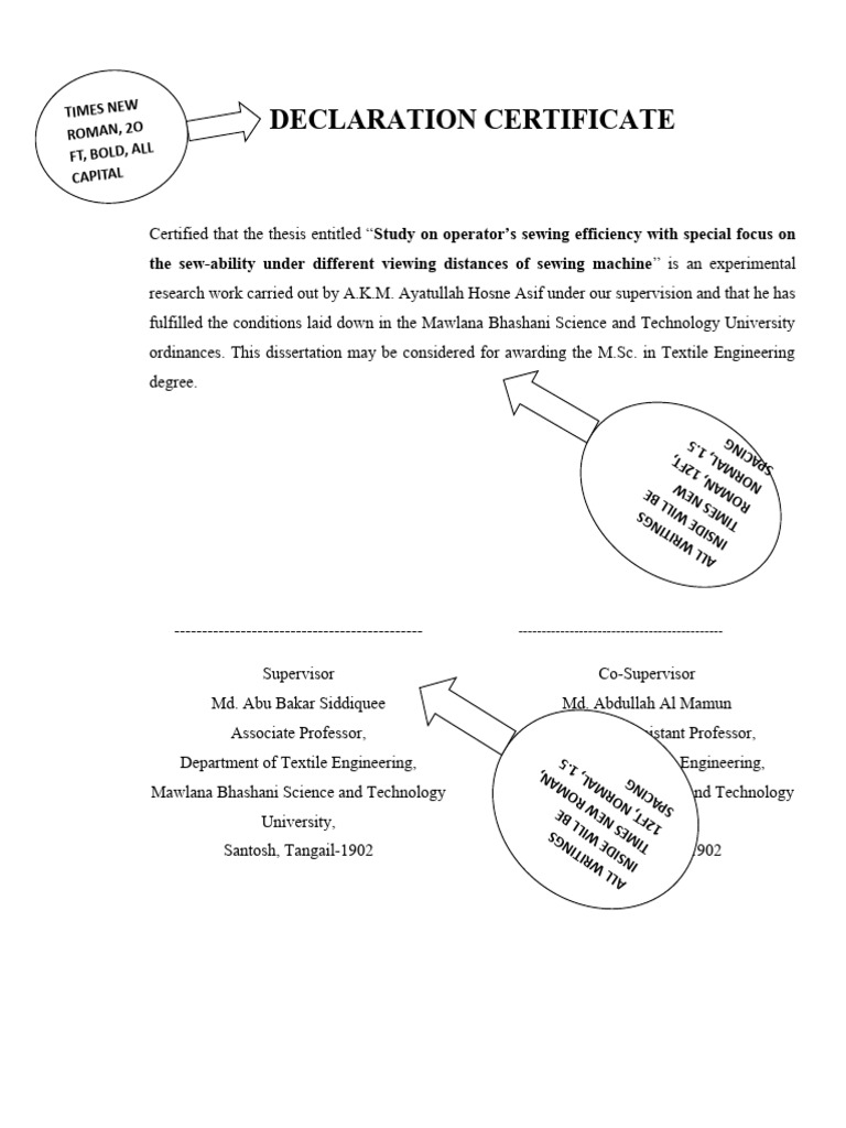 4....... Declaration Certificate | PDF