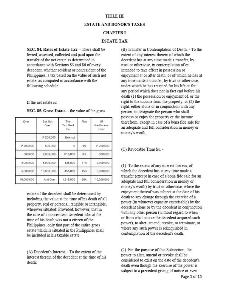 Estate Tax Guide for Executors | PDF | Estate Tax In The United States ...