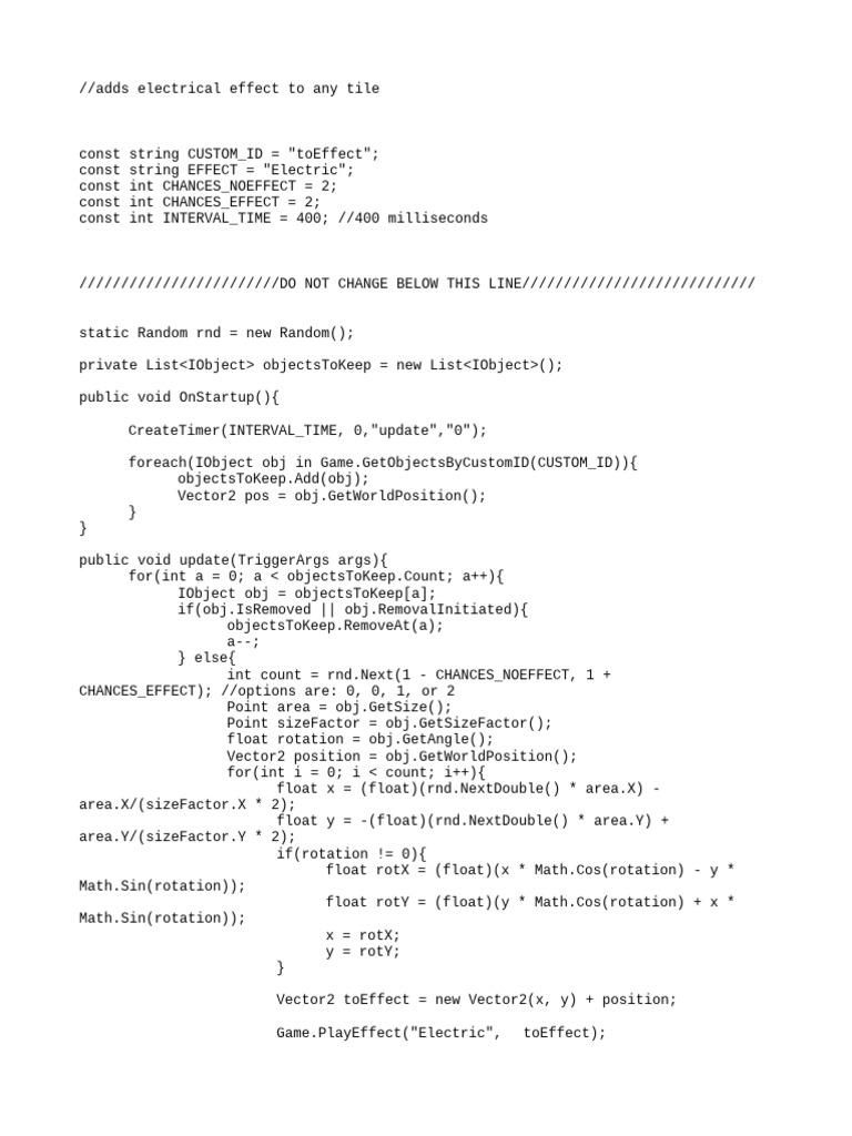 Particle Effects | PDF