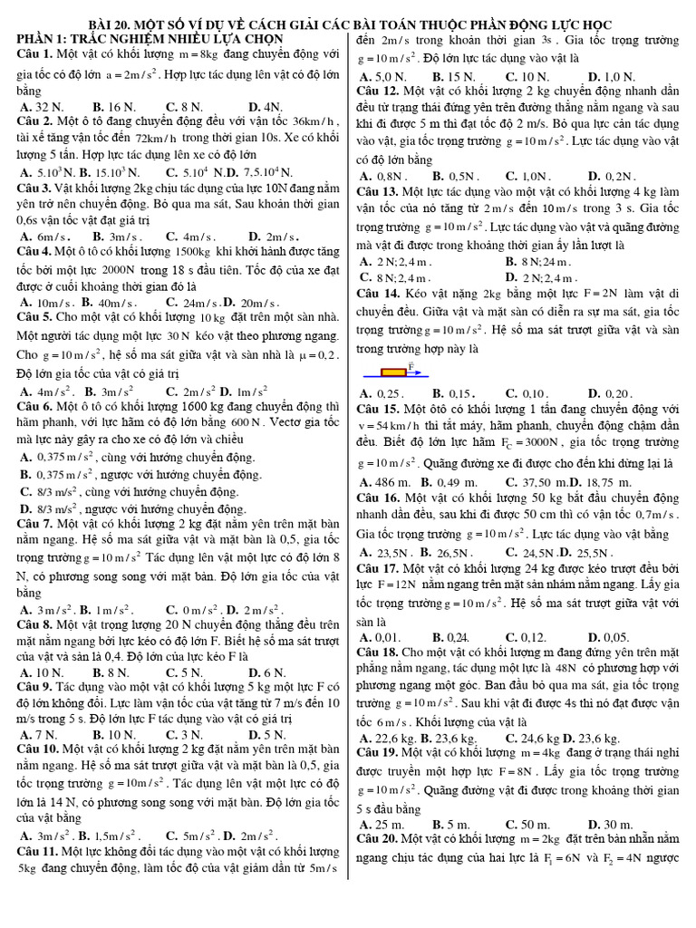 20.mot So Thi Du Ad PP DLH | PDF