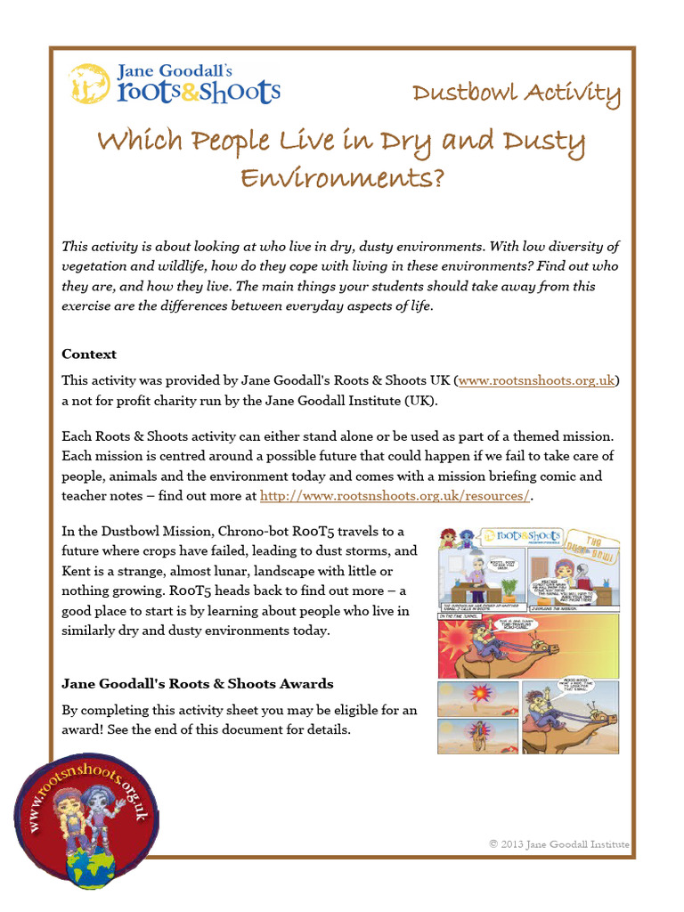 Dust Bowl Mapping Activity Guide | PDF | Dust Bowl