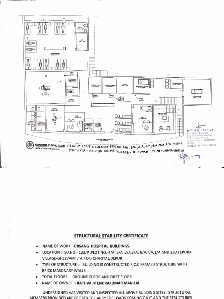 Architecture Plan and Stability Certificate | PDF