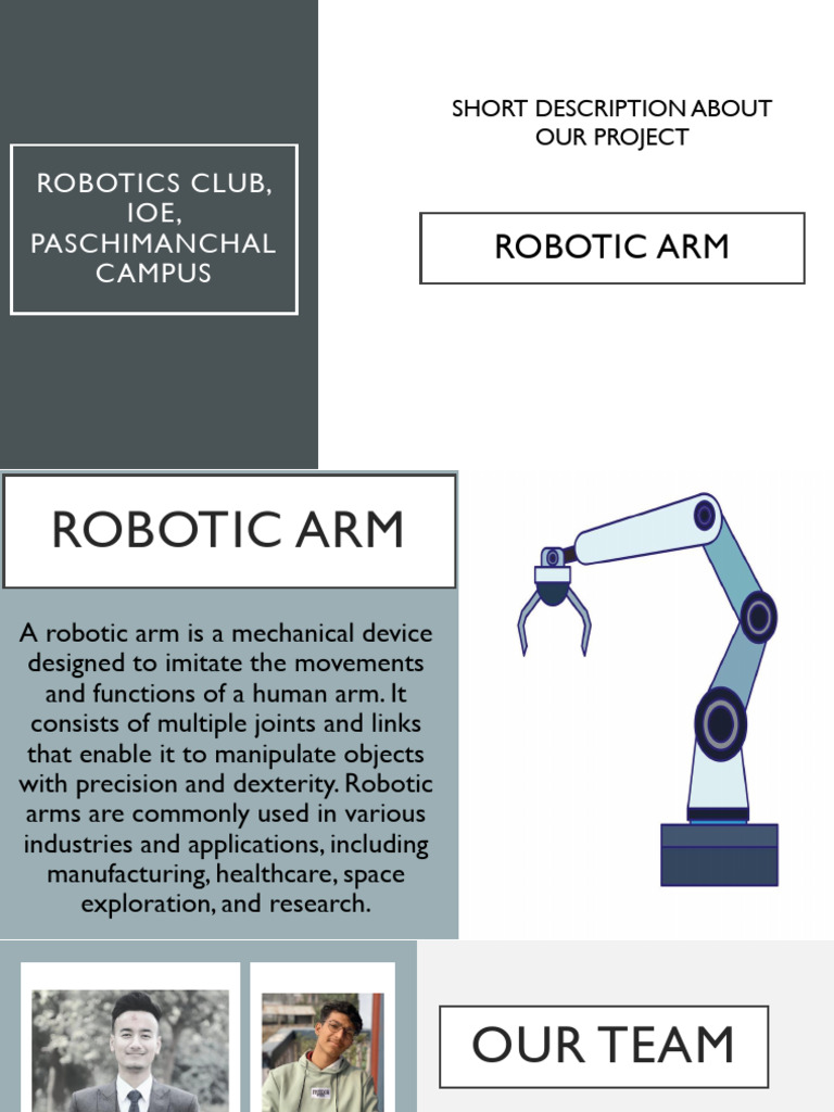 Robo Arm Presentation | PDF