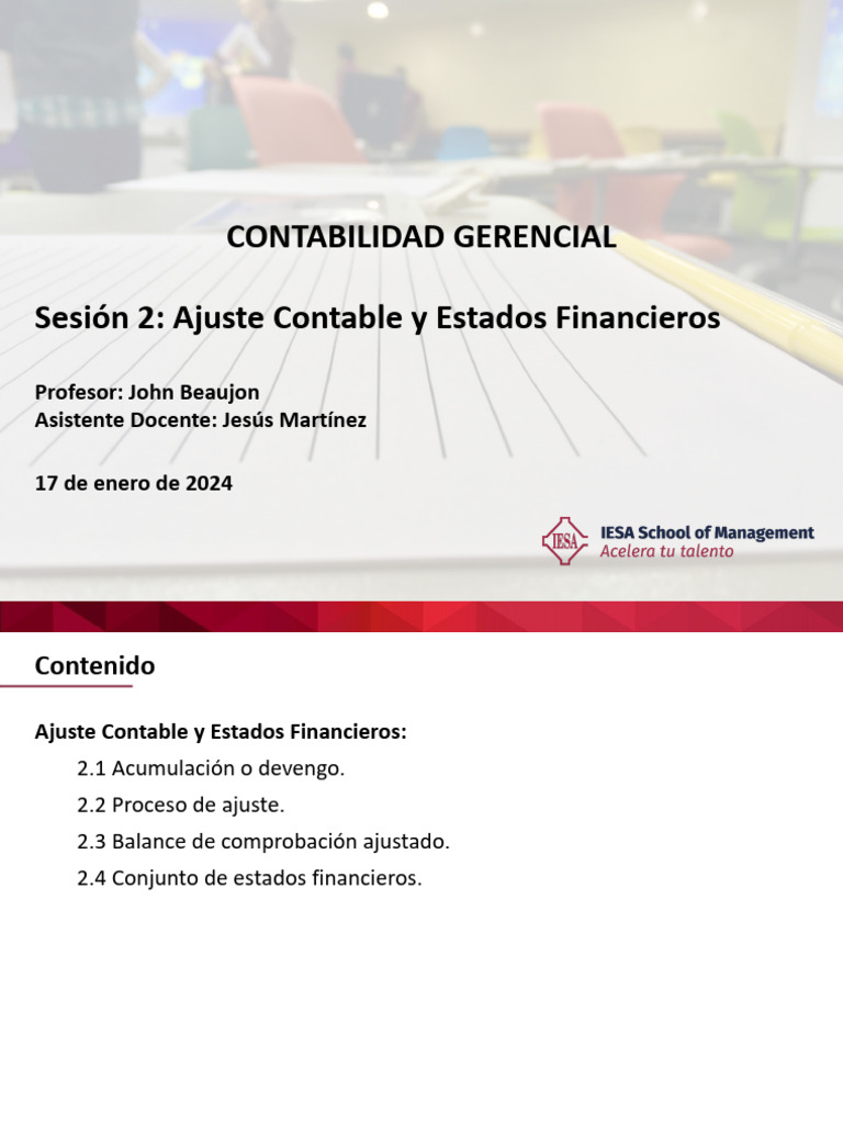 S2 Contabilidad 2401 | PDF | Contabilidad | Estado financiero