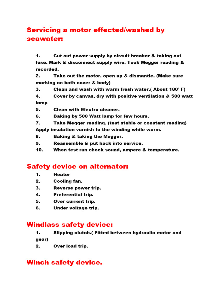 ETO Maintenance Questions | PDF