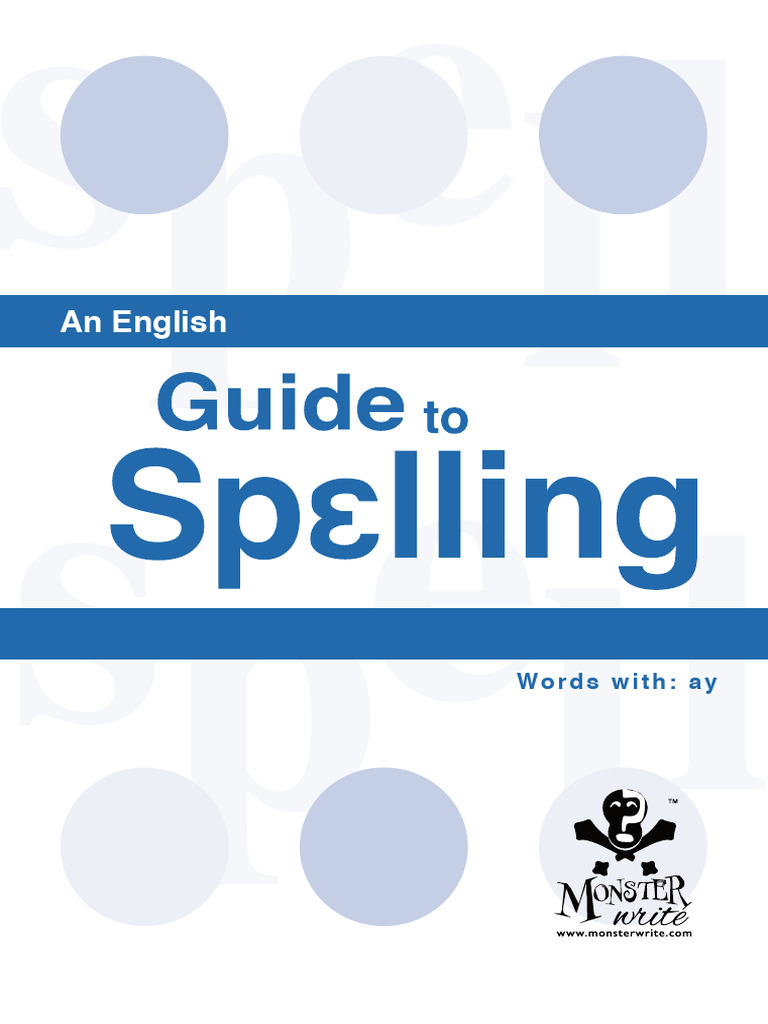 Set 8 Spelling Guide | PDF | English Language | Phoneme