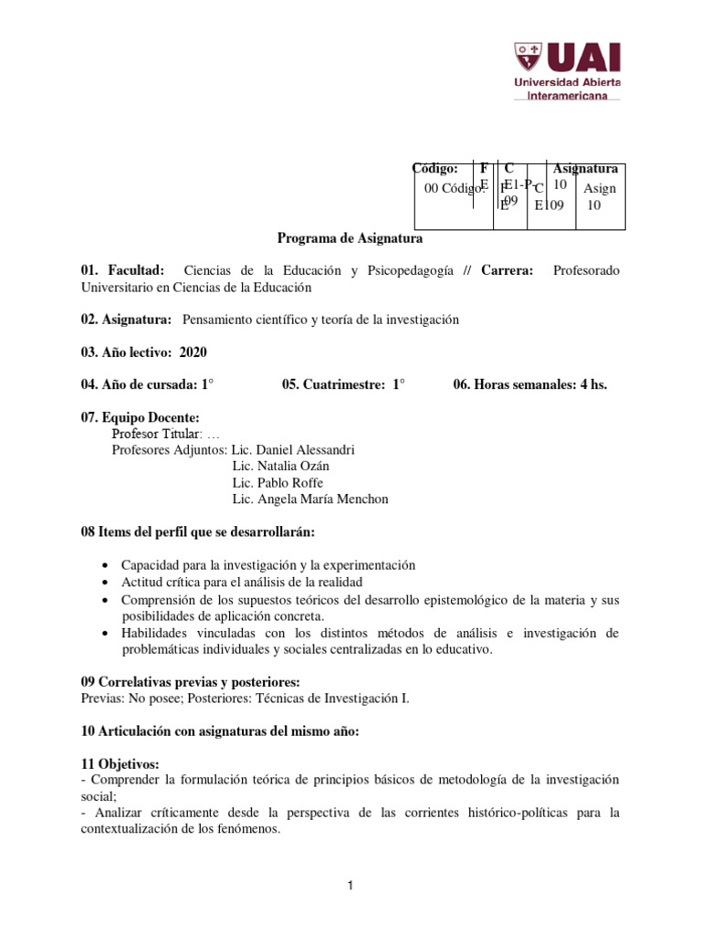 E1. 10. Pensamiento Científico y Teoría de La Investigación Version 1 | PDF | Conocimiento | Teoría