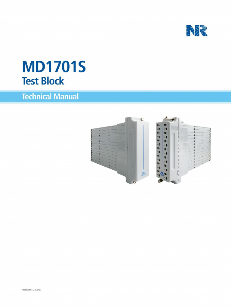 MD1701S - X - Technical Manual - EN - Overseas General - X - R1.00 | PDF | Electrical Connector ...