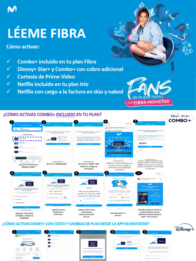 4-Como Activar Combo+ Prime Video Disney+ Star+ y Netflix | PDF | Espn ...