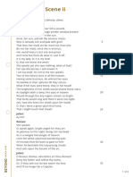 Unit 2-Romeo and Juliet-Modern English Text-Act II, Scene 2 | PDF ...