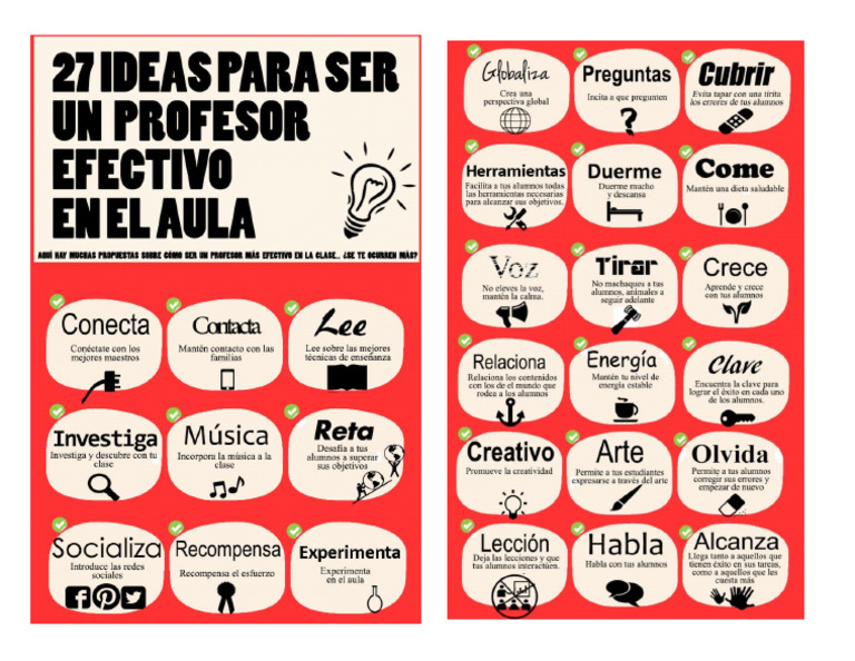 Ideas para Ser Maestro Efectivo en El Aula | PDF