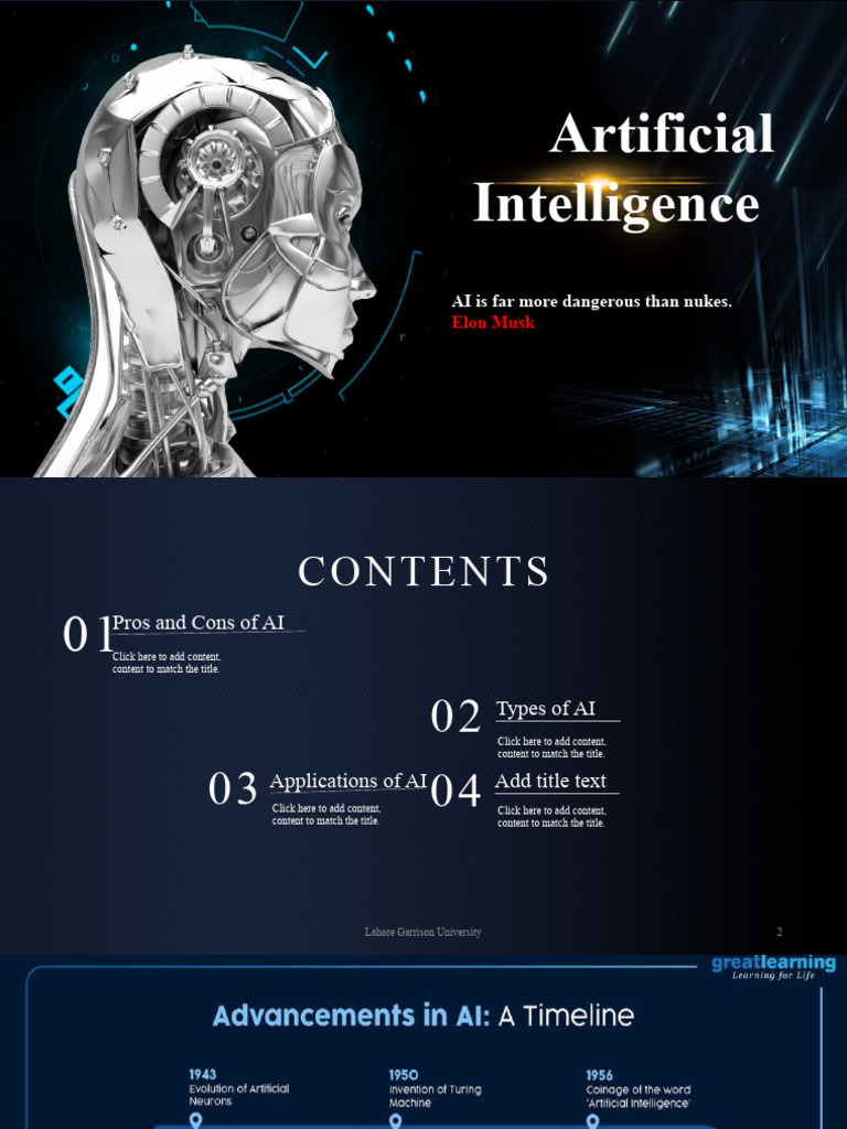 Artifical Intelligence | PDF | Intelligence (AI) & Semantics | Artificial Intelligence