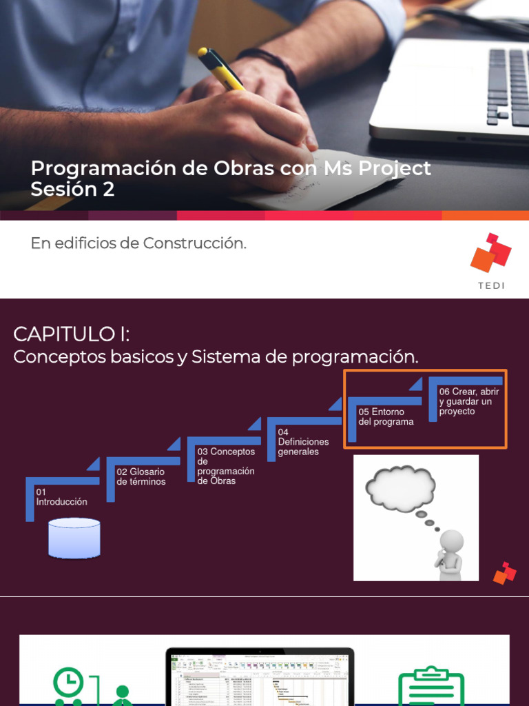 Sesión 2 -Ms Project | PDF | Programación de computadoras | Tecnologías ...
