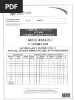 Mathematics P2 Marking Guidelines 2025 | PDF