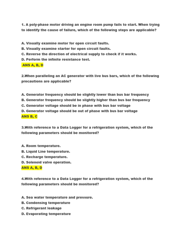 Eto Question & Ans - No.5 | PDF | Electric Generator | Bipolar Junction Transistor