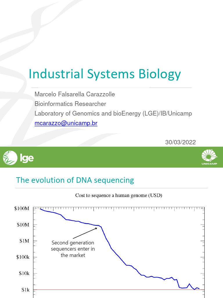Aula 01 | PDF | Yeast | Bioinformatics