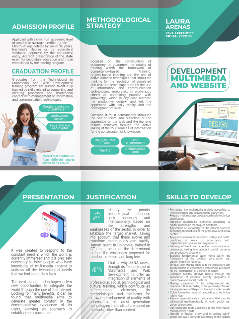 Folleto Ingles | PDF | Multimedia | Information