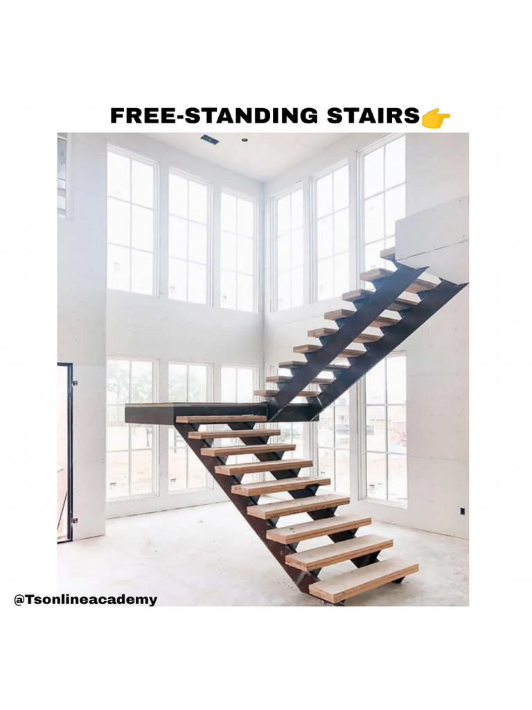 STRUCTURE MECHANIC FOR FREE-STANDING STAIRS - ?civil Engg Free ...