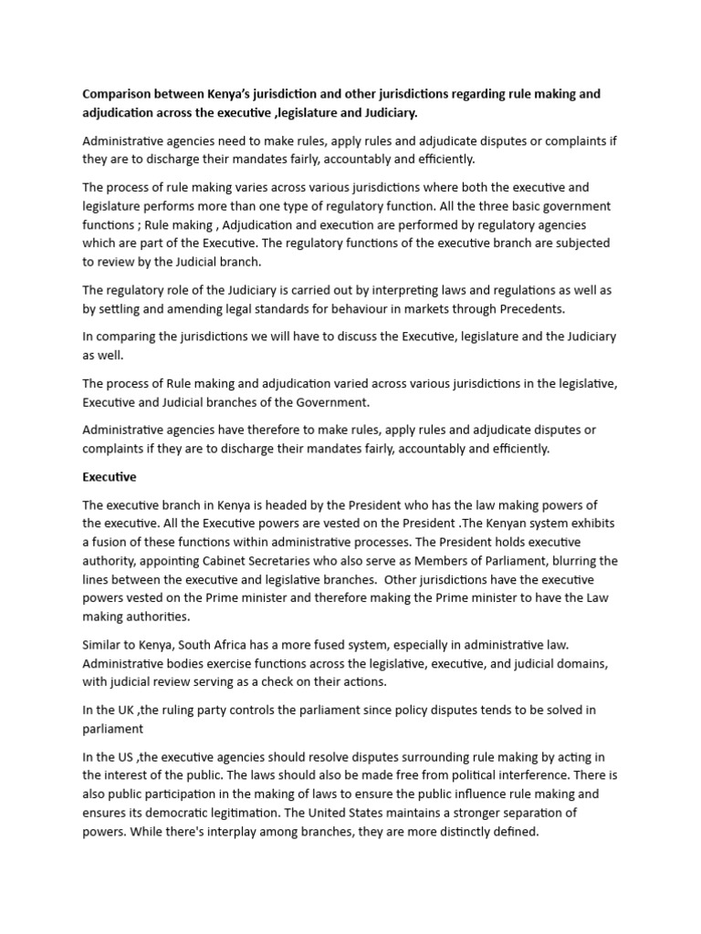 Division 5 Admin Law | PDF | Administrative Law | Separation Of Powers