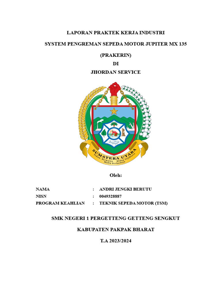 Laporan PKL Dedi Setiawan | PDF