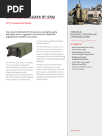 Cs Tcom An PRC 171 Compact Team Radio Datasheet A | PDF | Radio ...
