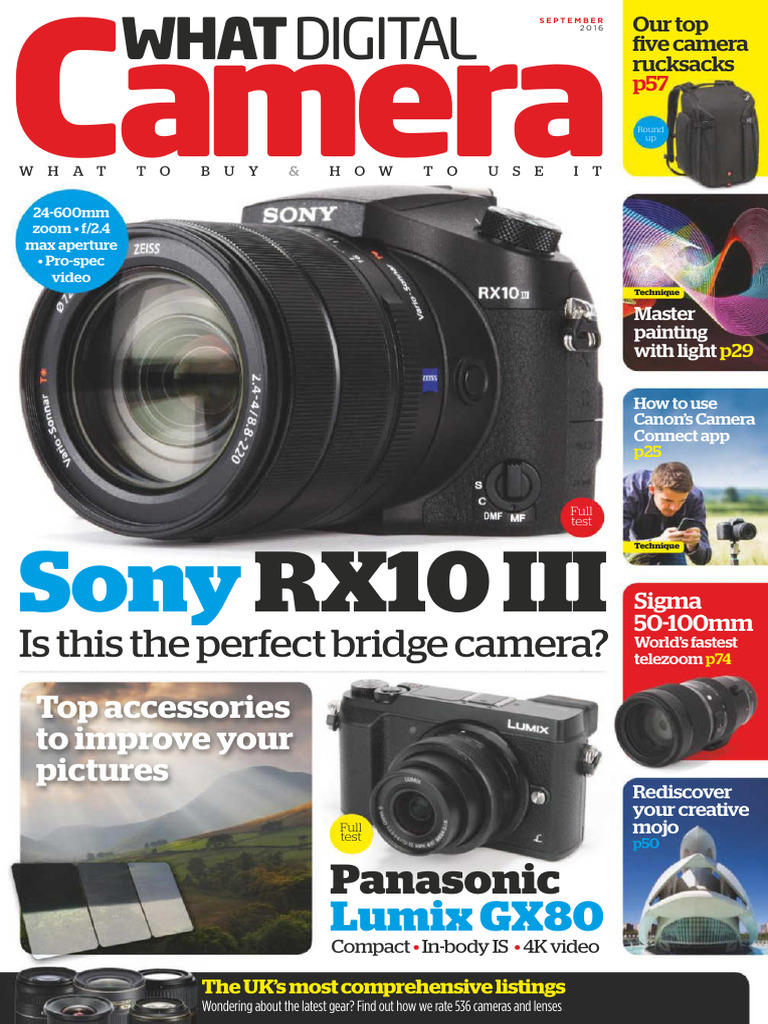 September 2016 Camera Reviews | PDF | Autofocus | Camera