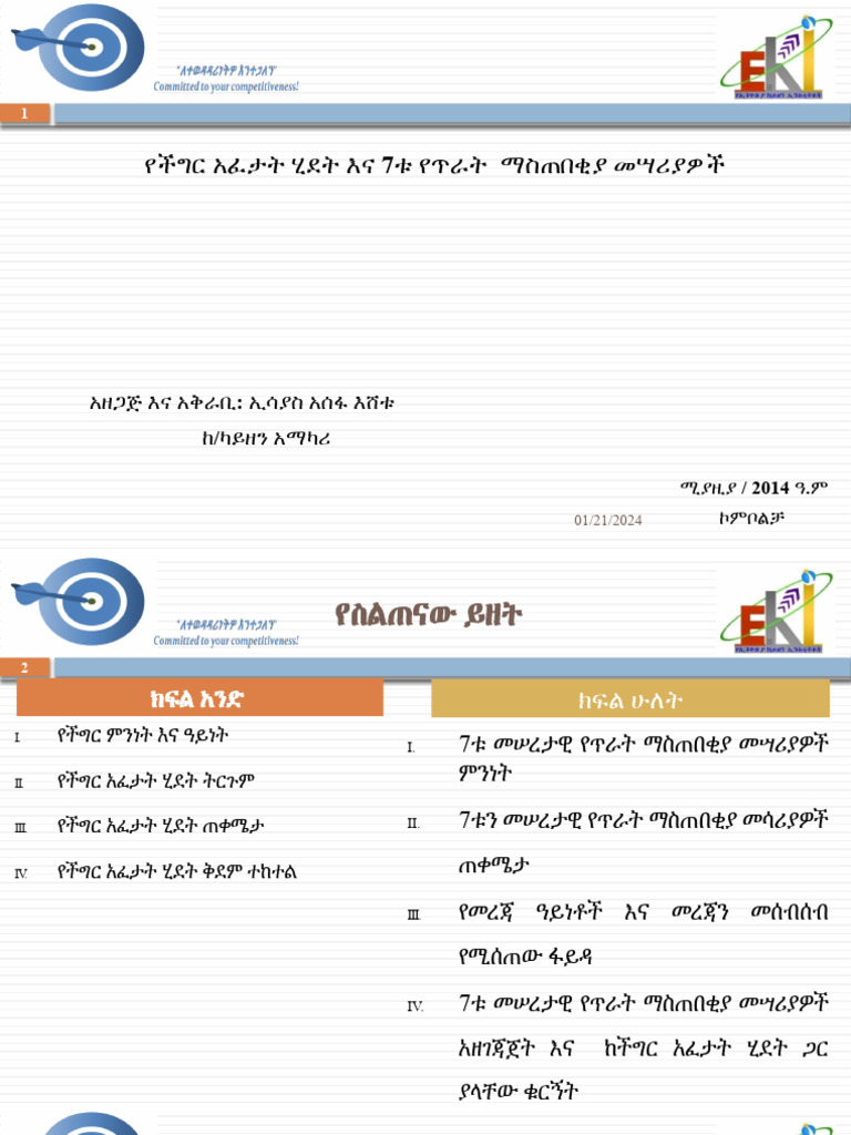 Problem Solving ESu | PDF