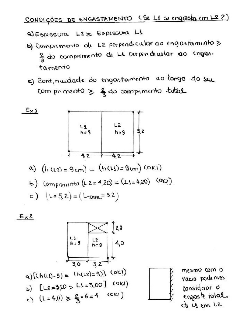 Exemplo 1 - Detalhamento Lajes e Vigas | PDF