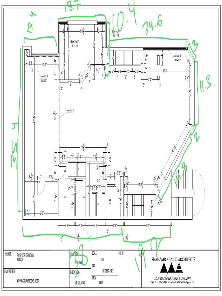 Drawing Architecture Measurements | PDF