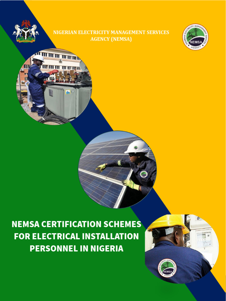 NEMSA Certification for Electricians in Nigeria | PDF | Electrical ...