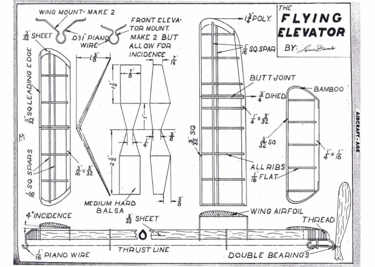 Flying Elevator Plan | PDF