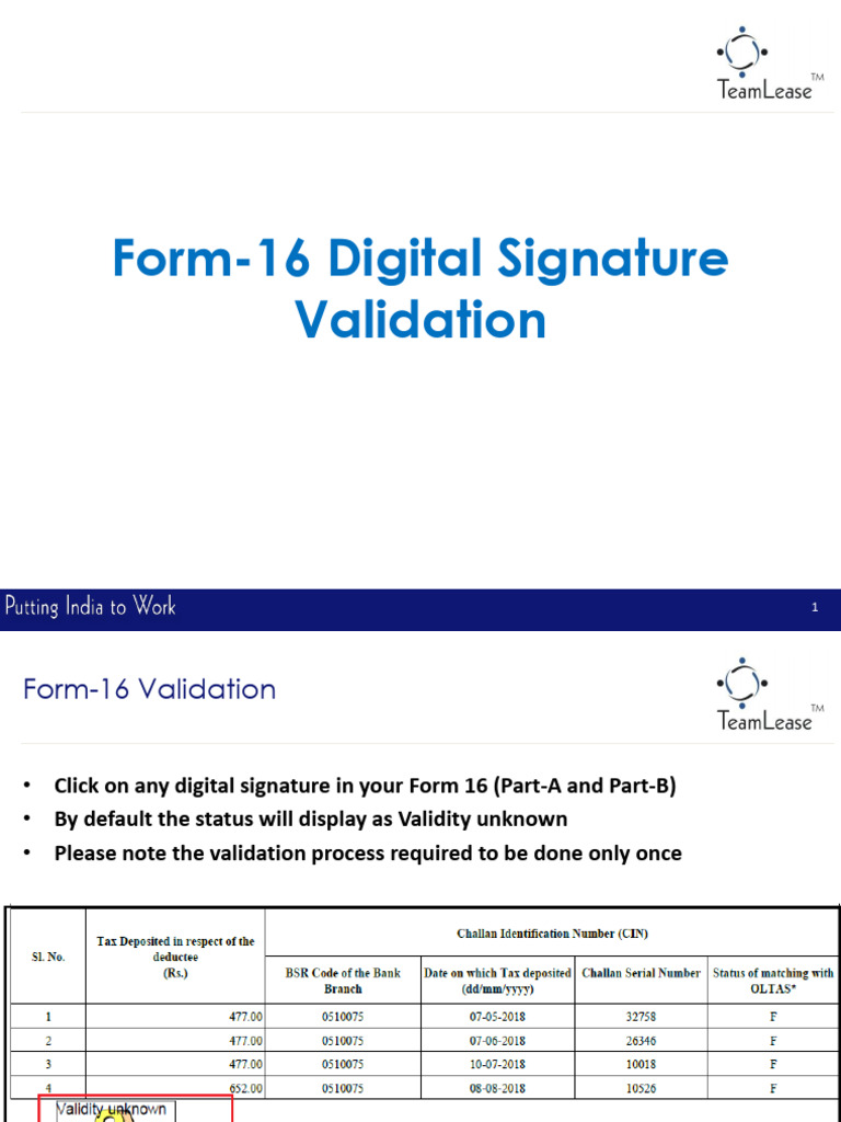 Digital Signature Validation | PDF