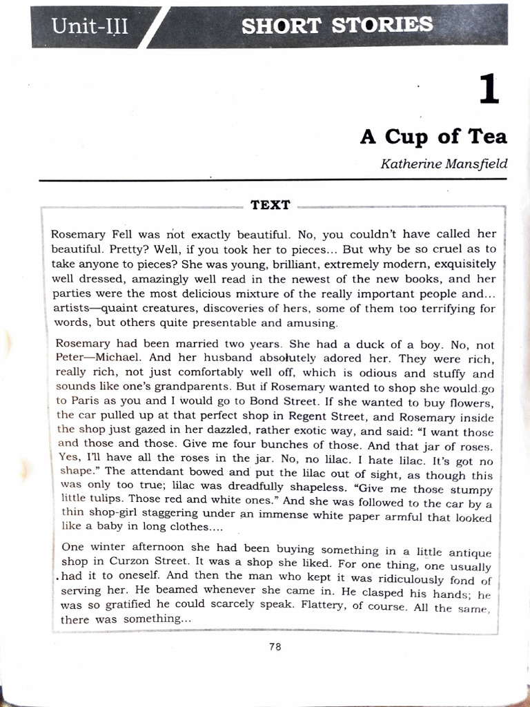 English Unit 3 | PDF