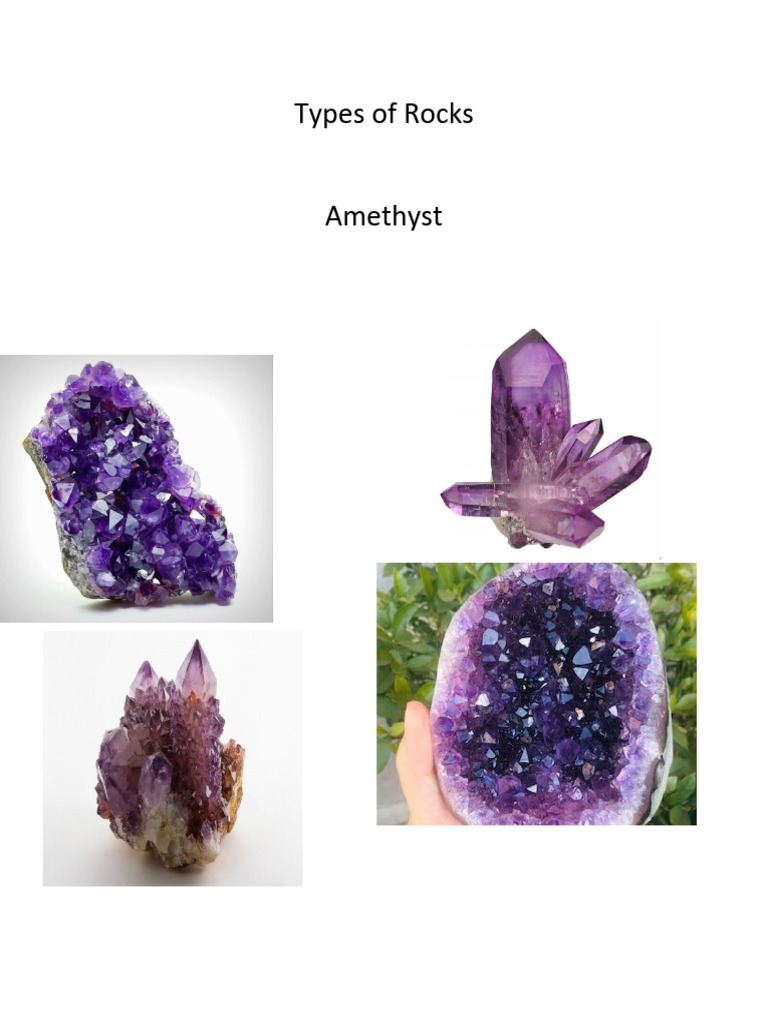 Types of Rocks | PDF | Gemstone | Rock (Geology)