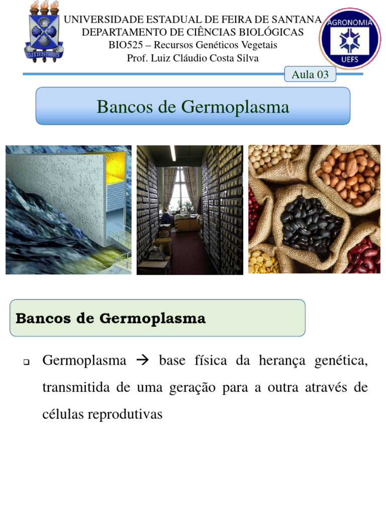 Bancos de Germoplasma | PDF