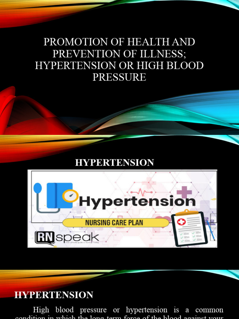 Understanding Hypertension: Causes, Symptoms, and Prevention | PDF