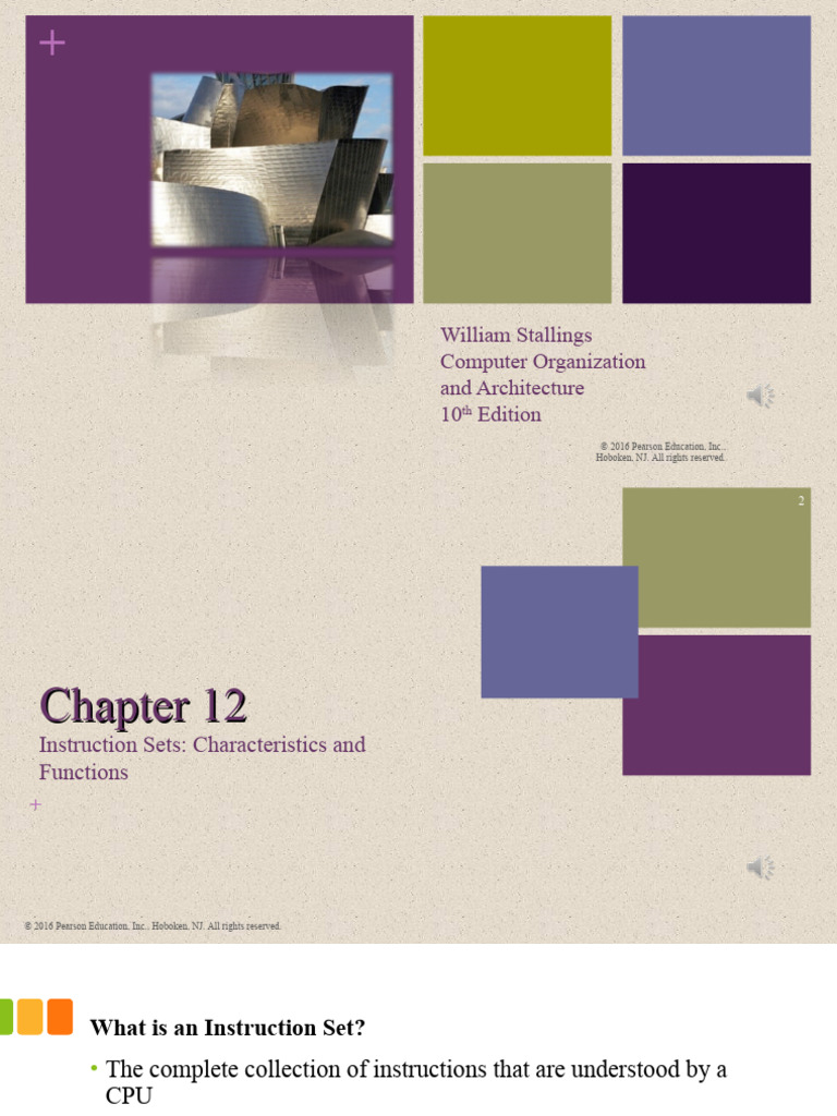 Chapter 12 (Instruction Sets Characteristics and Functions) | PDF ...
