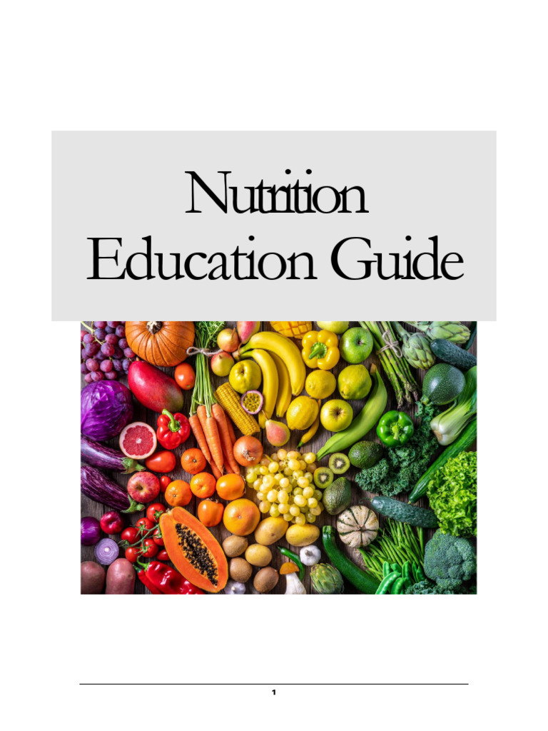 Nutrition Guide | PDF | Indian Cuisine | Genetically Modified Organism