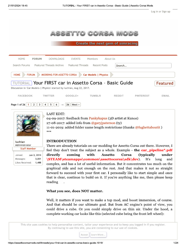 Assetto Modding Tuto | PDF