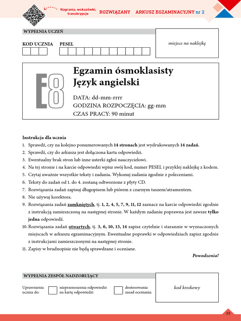 GREG - Arkusz 2 Rozwiazany + Email | PDF
