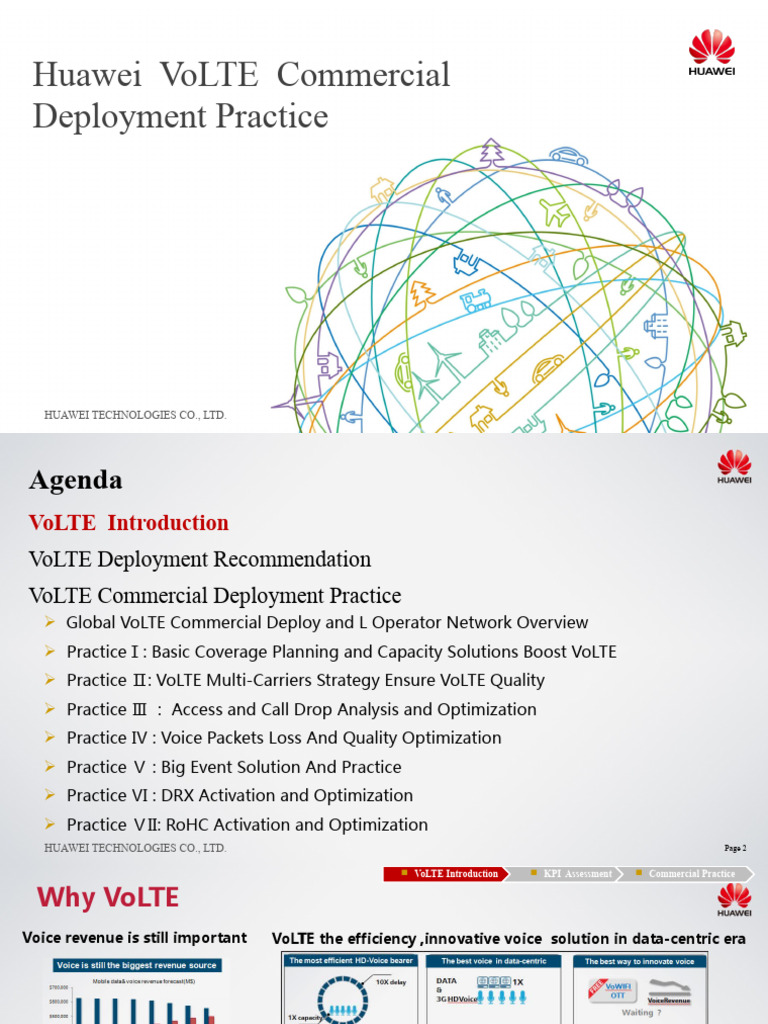 VoLTE Deployment Strategies by Huawei | PDF | Mobile Broadband | Lte ...